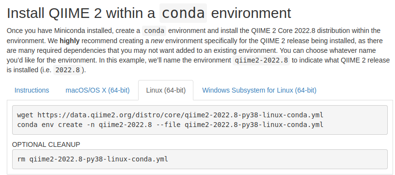 Conda Env Create Kills My Terminal Technical Support QIIME 2 Forum
